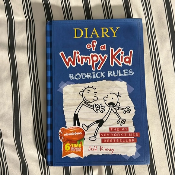 Other | Diary Of A Wimpy Kid Rodrick Rules Hardcover Book | Poshmark